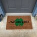 Cead Mile Failte Doormat Irish Welcome Mat Gaelic Door Mat Outlander ...