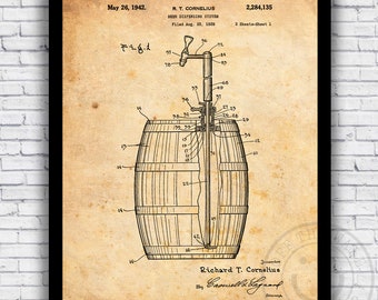 Beer Keg Wall Decor - Etsy