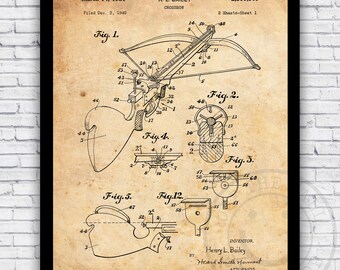 Crossbow Blueprint - Etsy