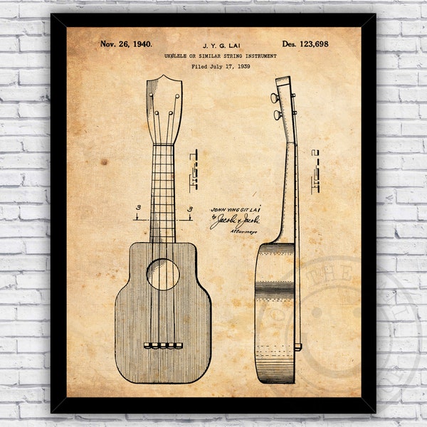 Ukulele Art - Etsy