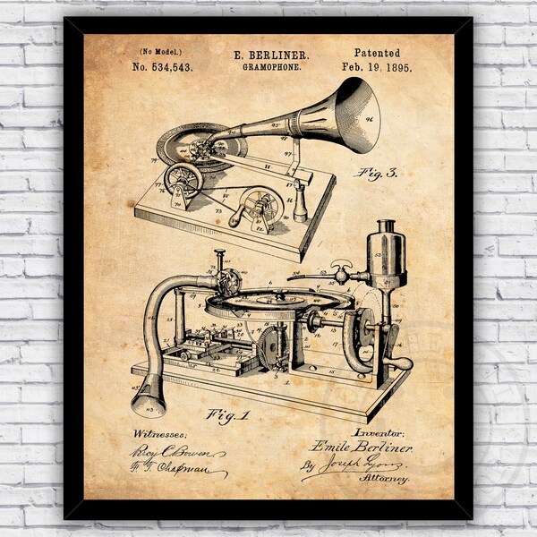Gramophone - Etsy