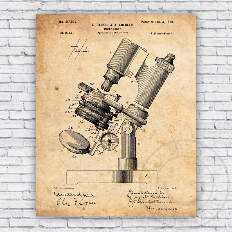 Scientific Patent Poster - Etsy