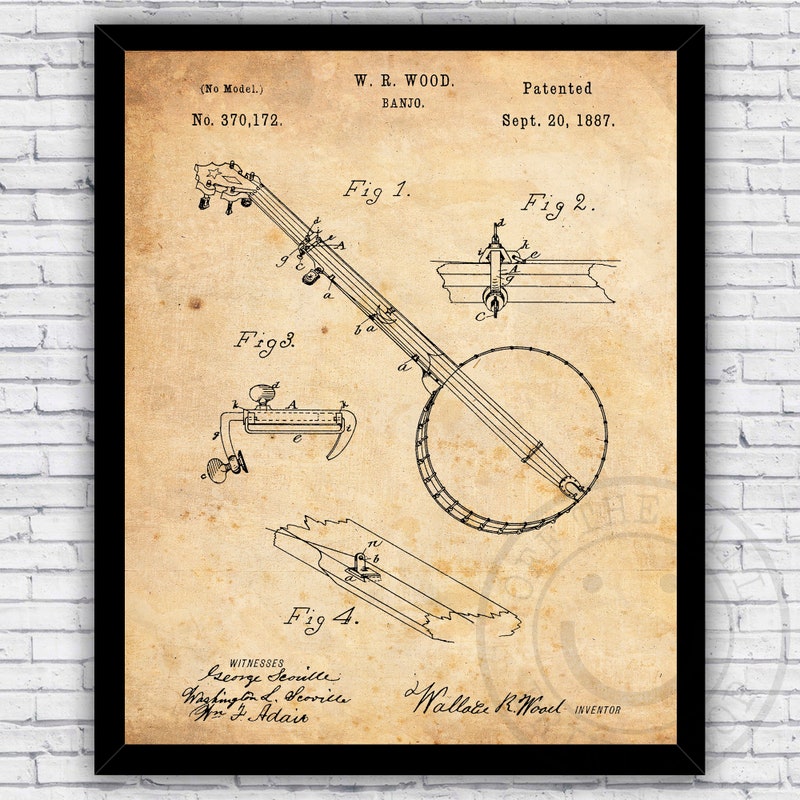 Banjo Art - Etsy