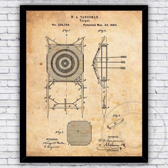 Archery Bullseye Stand Archery Target Practice Bullseye Stand Patent