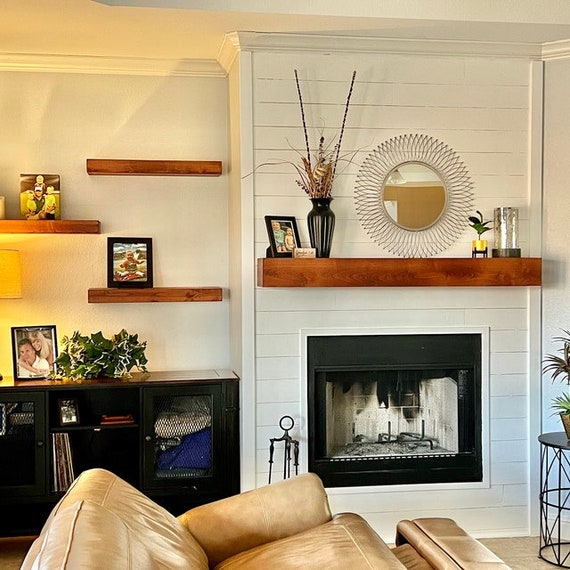 Modern Brick Fireplace Mantels