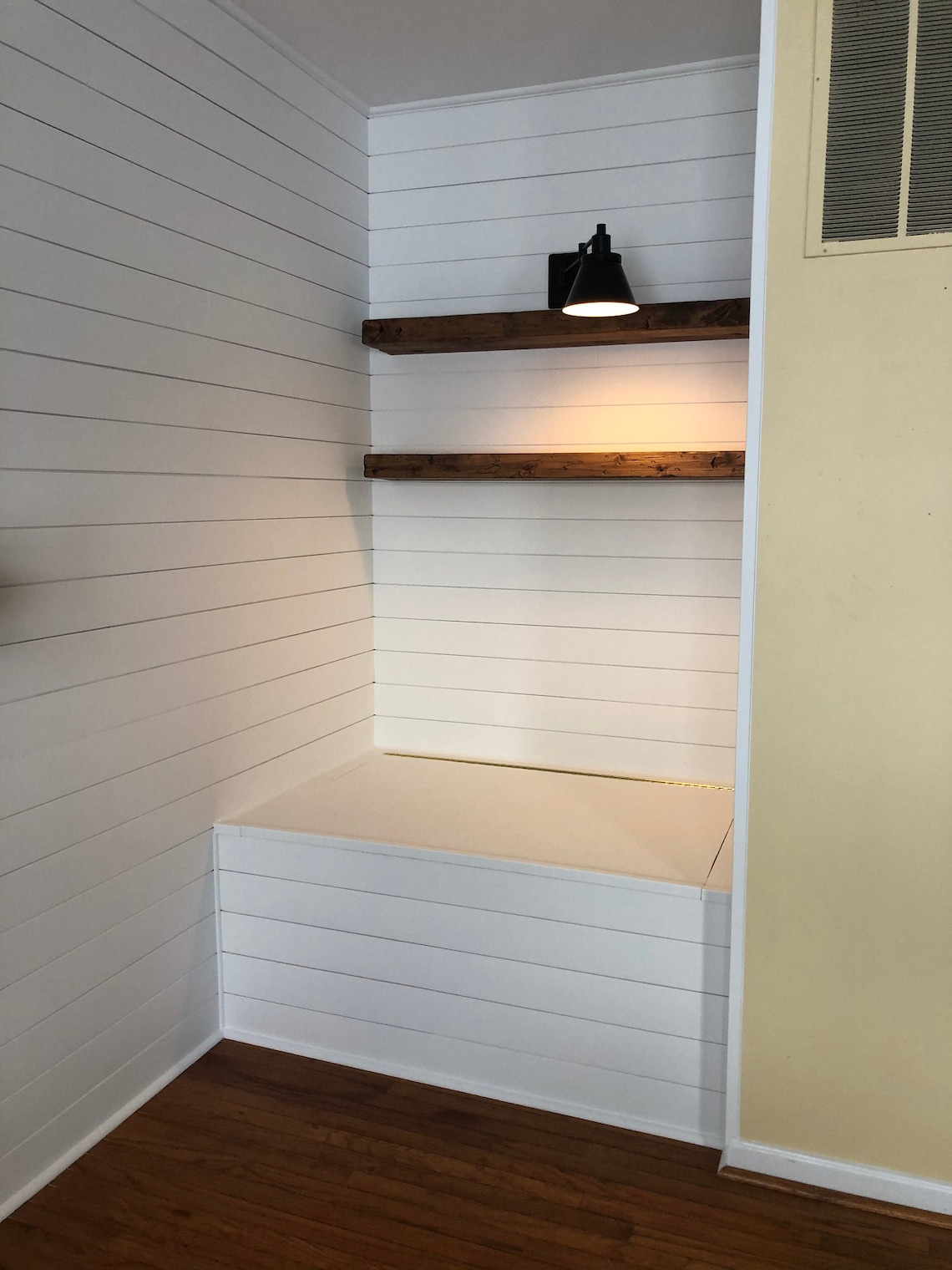 Matte Distressed Floating Shelf - Etsy