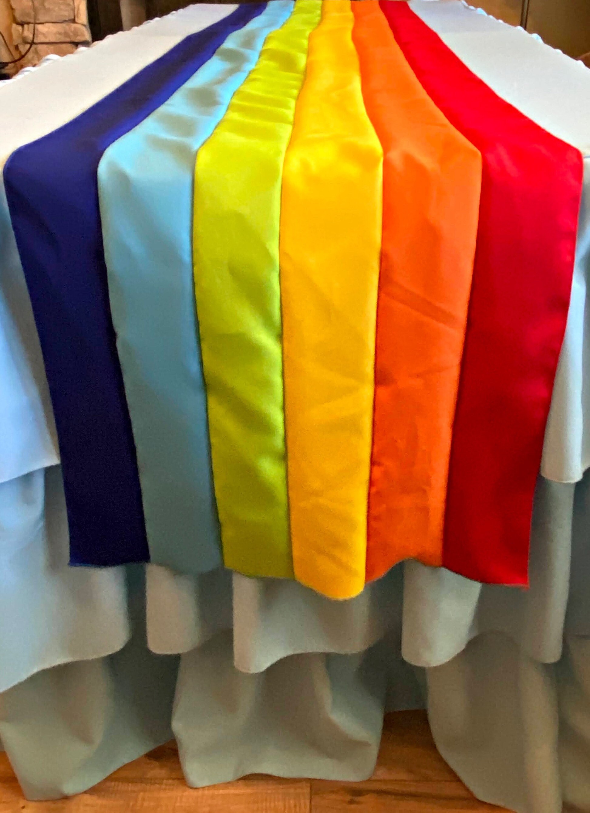 Rainbow Runners With Clouds - Etsy