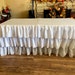 3 Layer Ruffle Table Skirt/white/ruffles/candy Table - Etsy