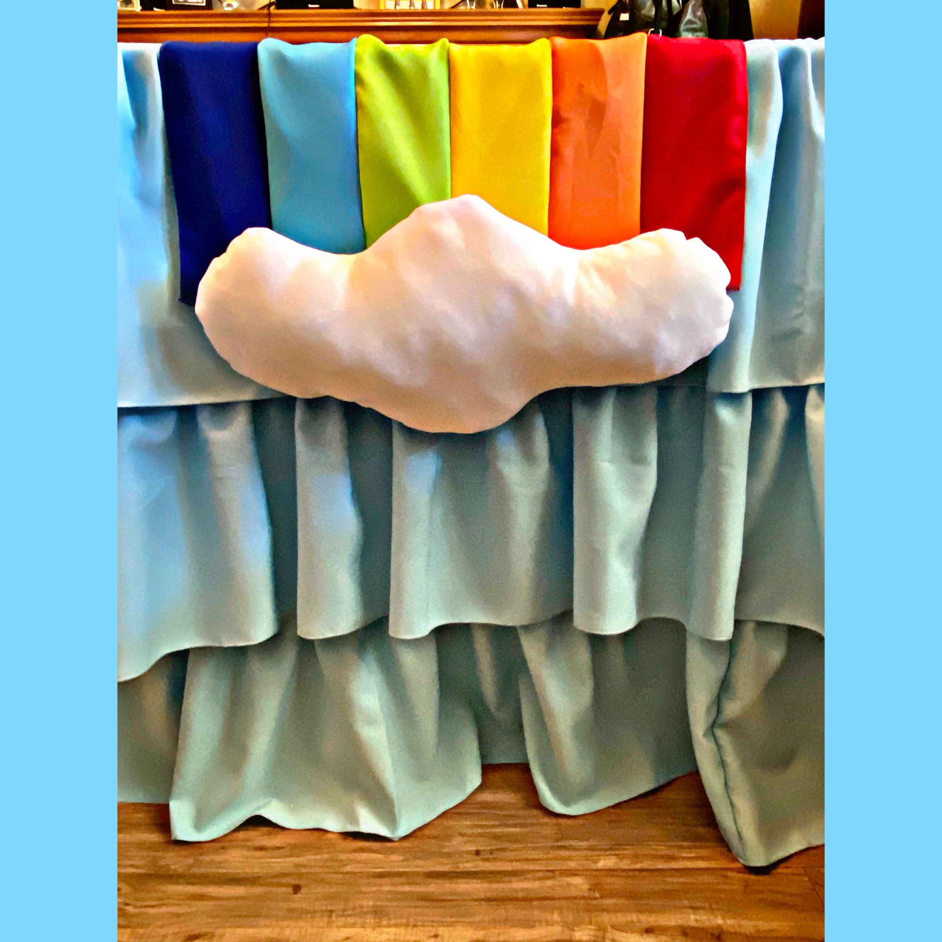 Rainbow Runners With Clouds - Etsy