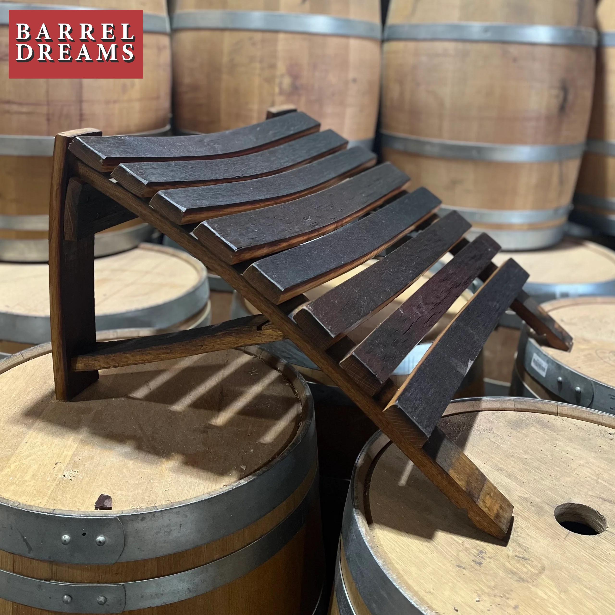 Wine Barrel Ottoman - Etsy