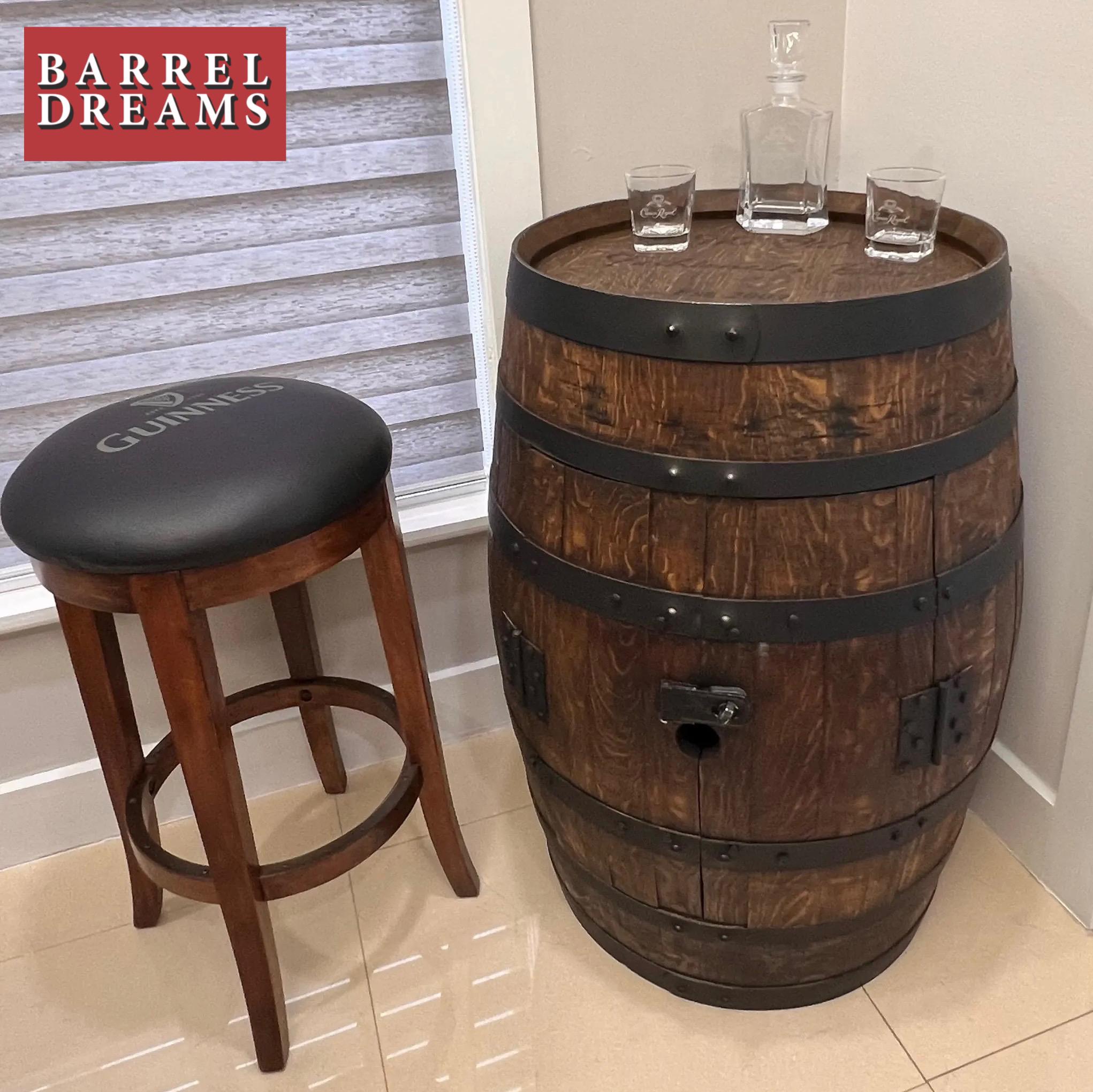 Wine Barrel Storage Cabinet - Etsy