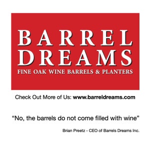 Wine Barrel Sign - Etsy