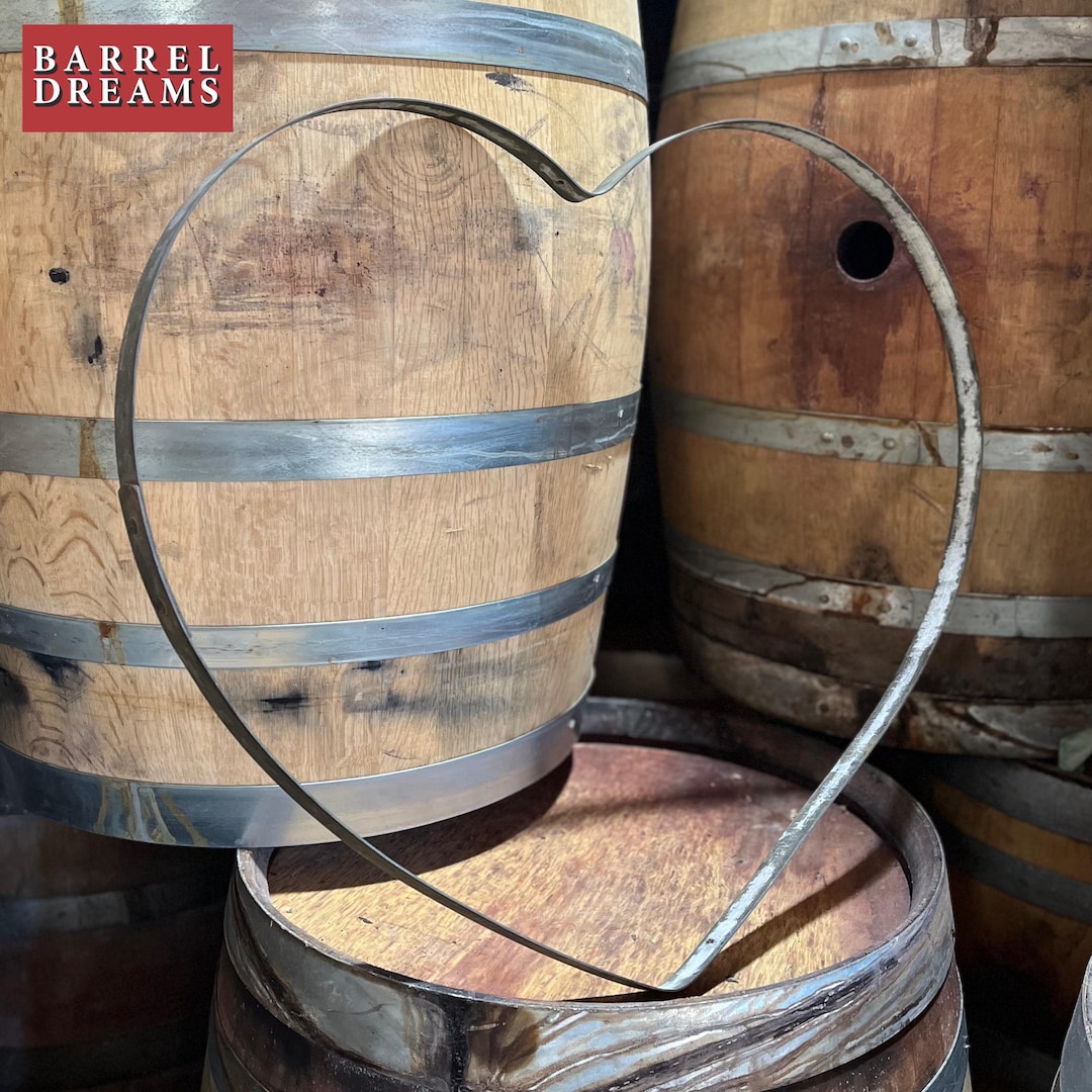 Heart Shaped Metal Hoop - Etsy