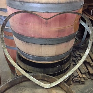 Heart Shaped Metal Hoop - Etsy