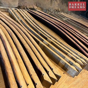 Wooden Wine Barrel Staves - Etsy