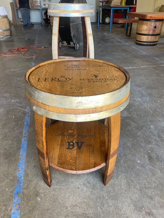 Double Ring Double Shelf Table - Etsy