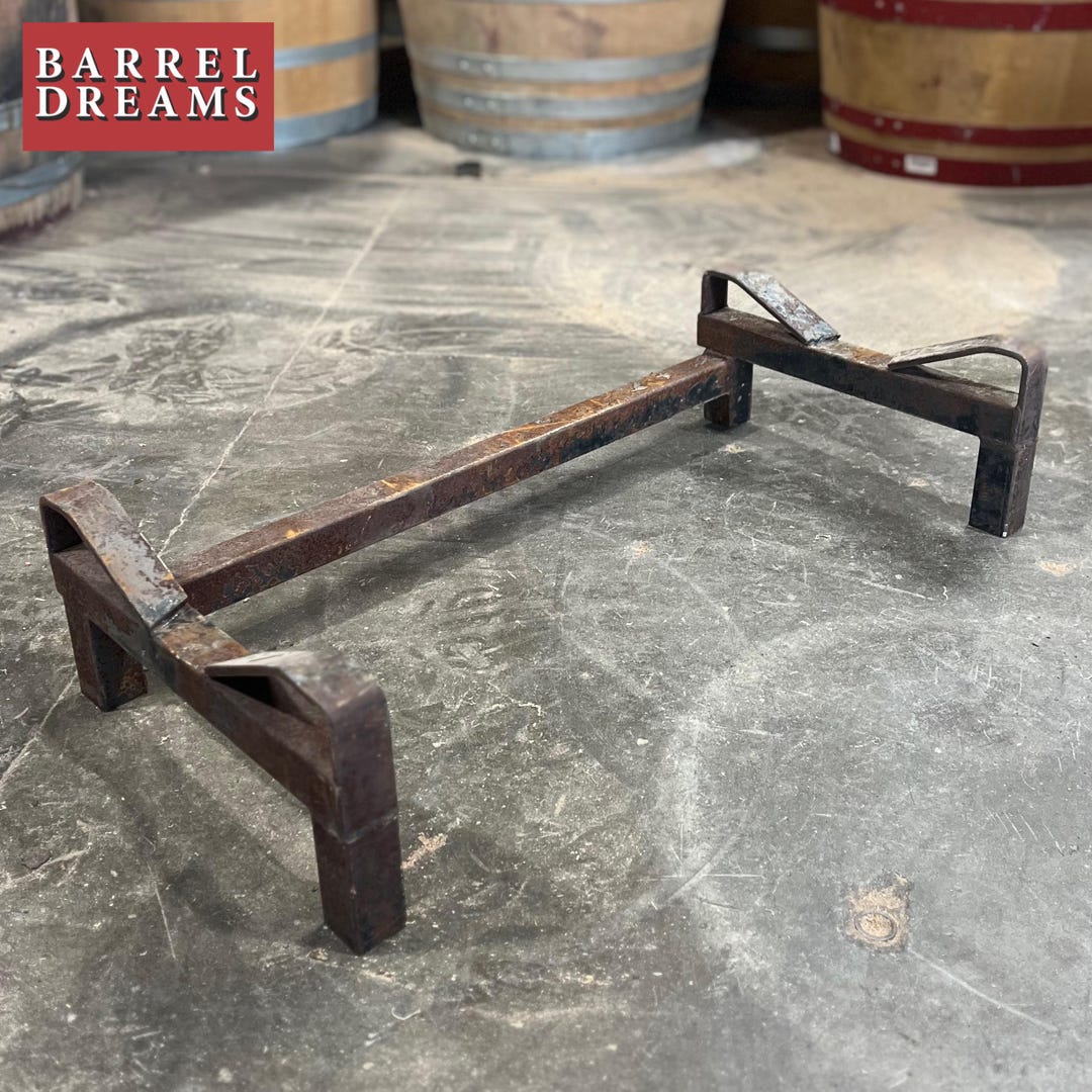 Wine Barrel Metal Stand - Etsy