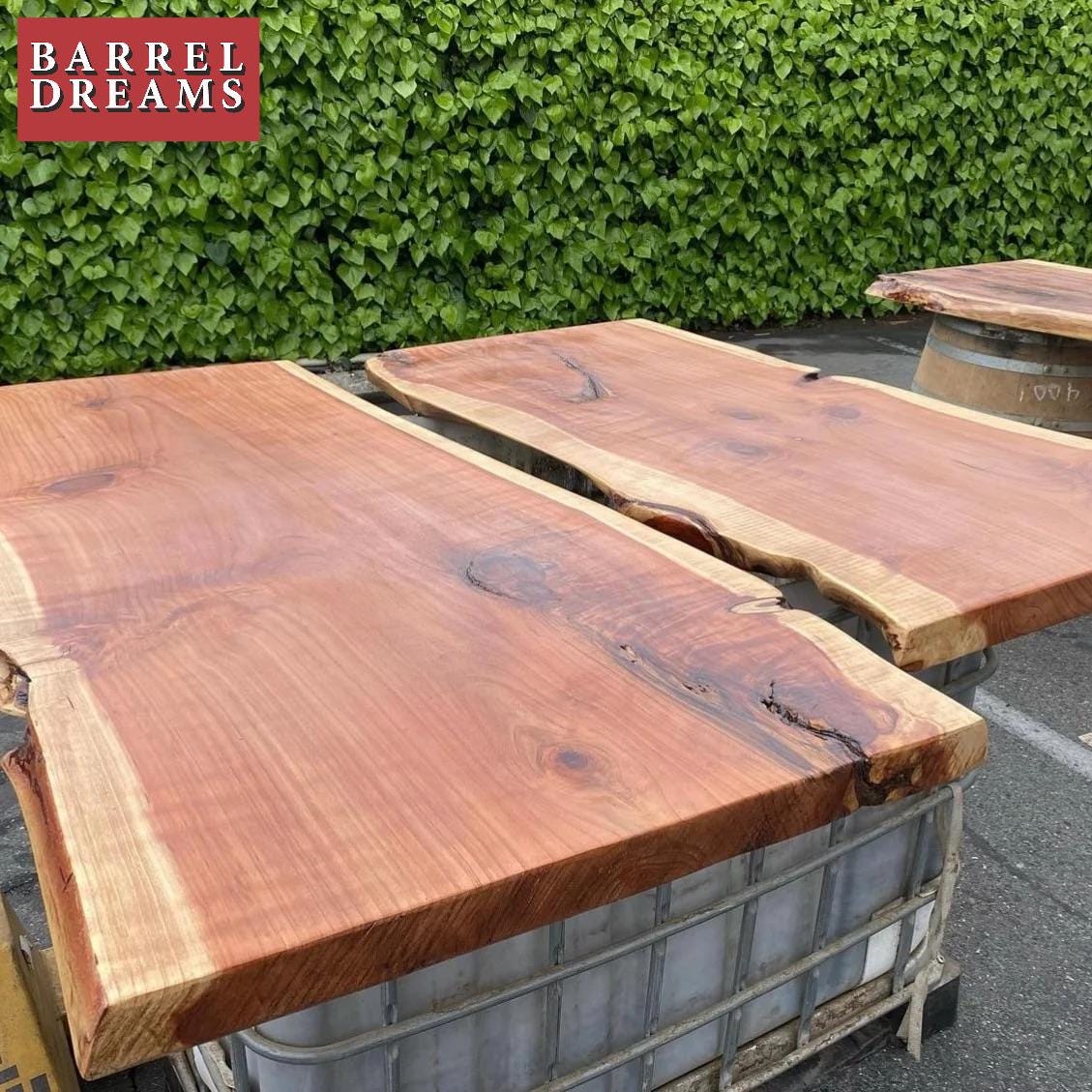 Live Edge Redwood Slab - Etsy