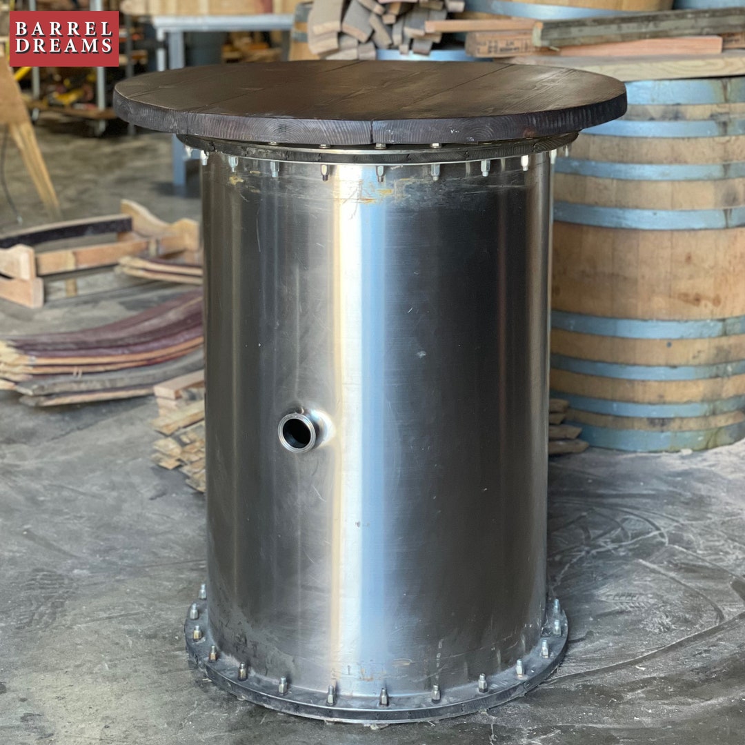 Stainless Steel Wine Barrel - Etsy