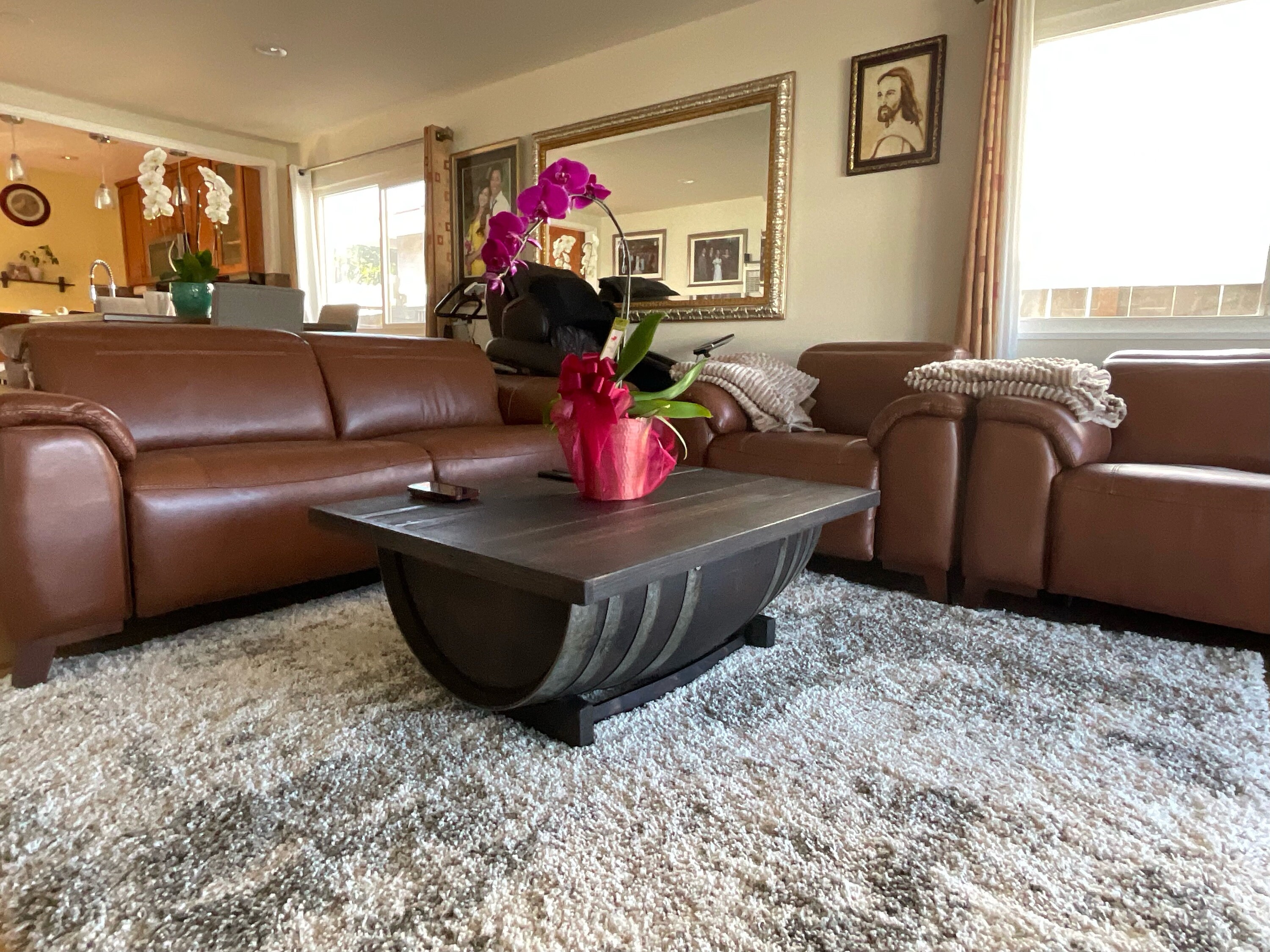 Wine Barrel Coffee Table | Etsy