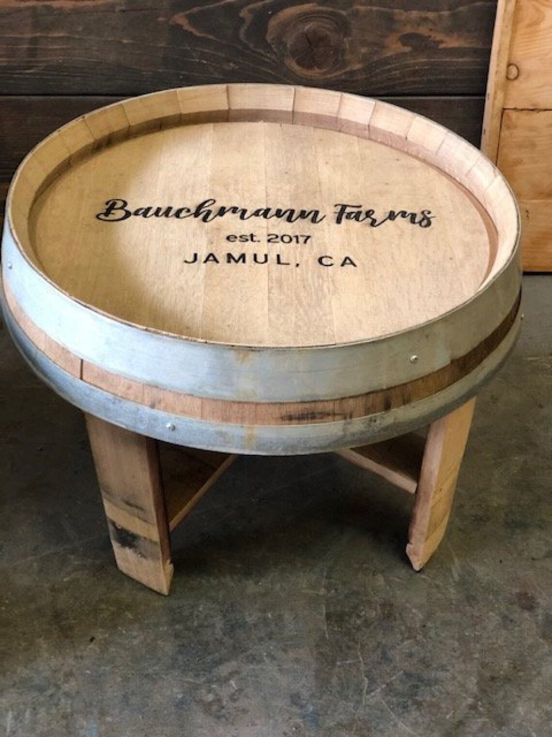 Double Ring Side Table - Etsy