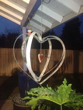 Wine Barrel Spinner Heart - Etsy