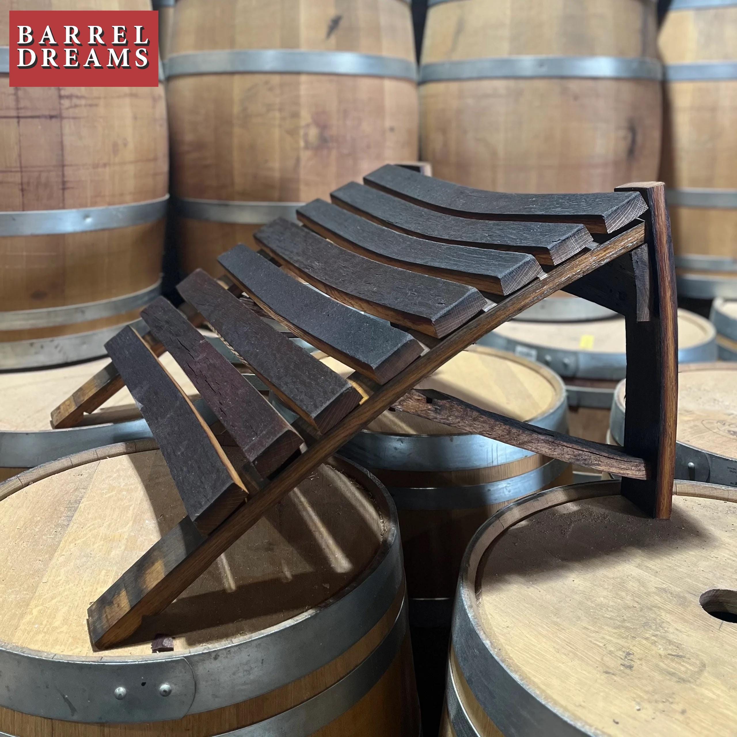 Wine Barrel Ottoman - Etsy