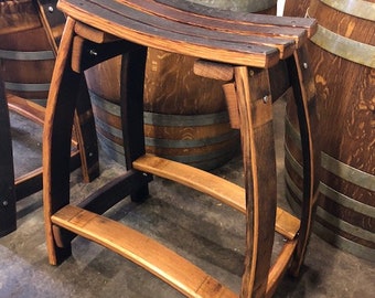 Wine Barrel Stools | Etsy