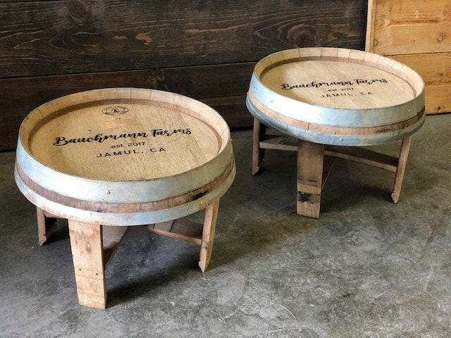 Double Ring Side Table - Etsy