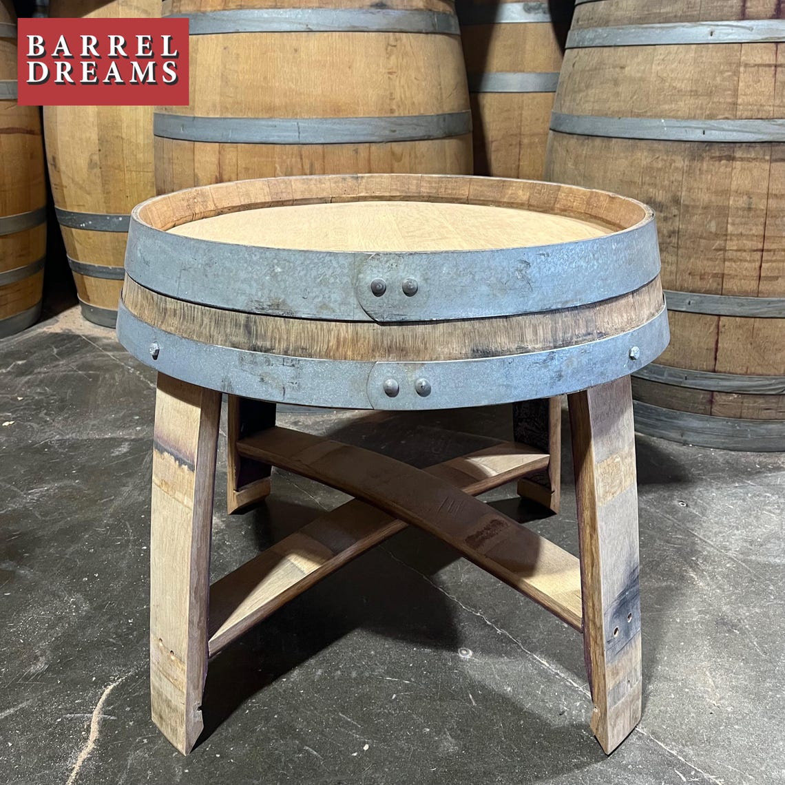Double Ring Side Table - Etsy