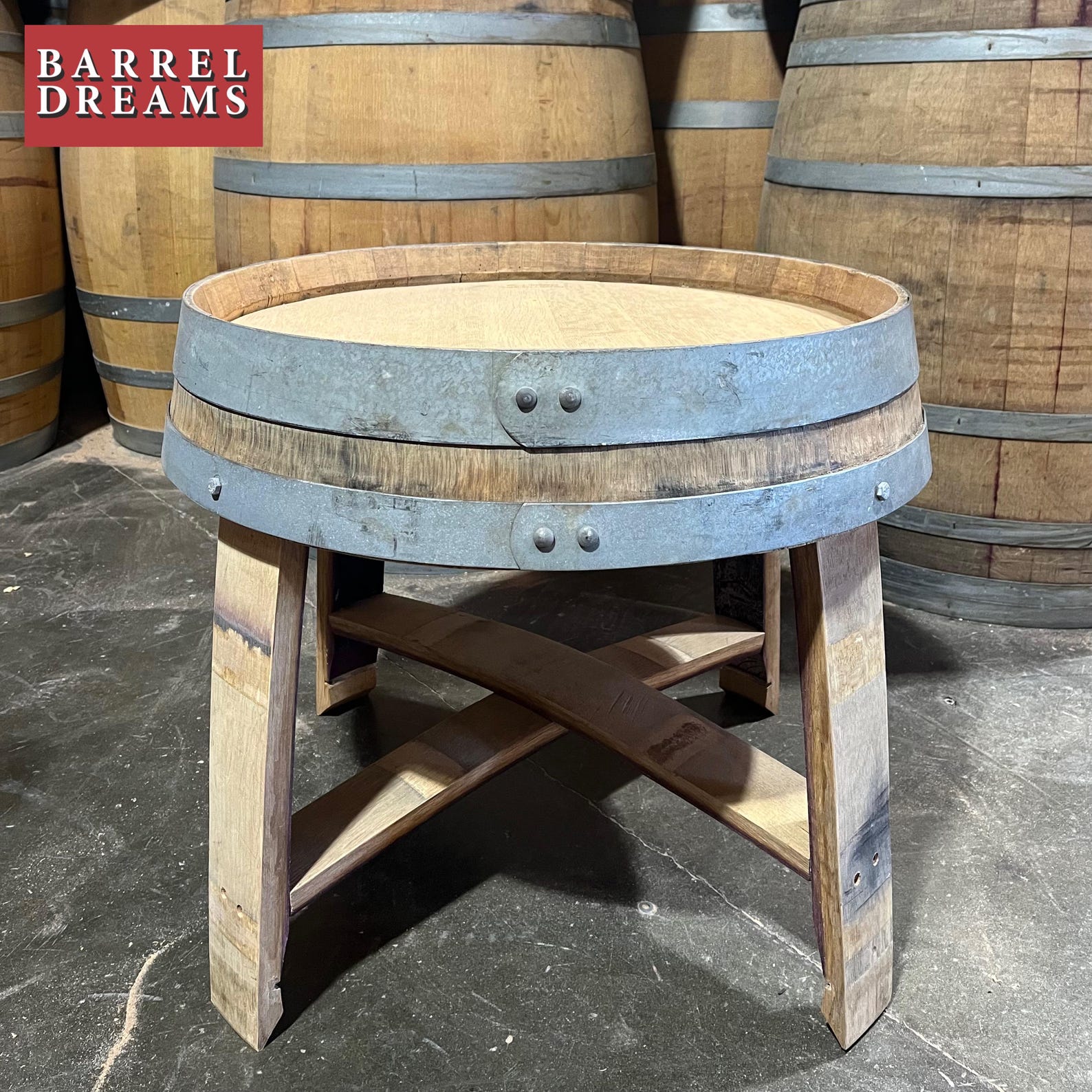 Double Ring Side Table - Etsy