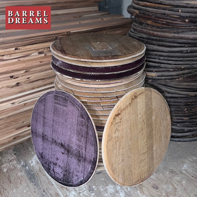 Wine Barrel Tray - Etsy