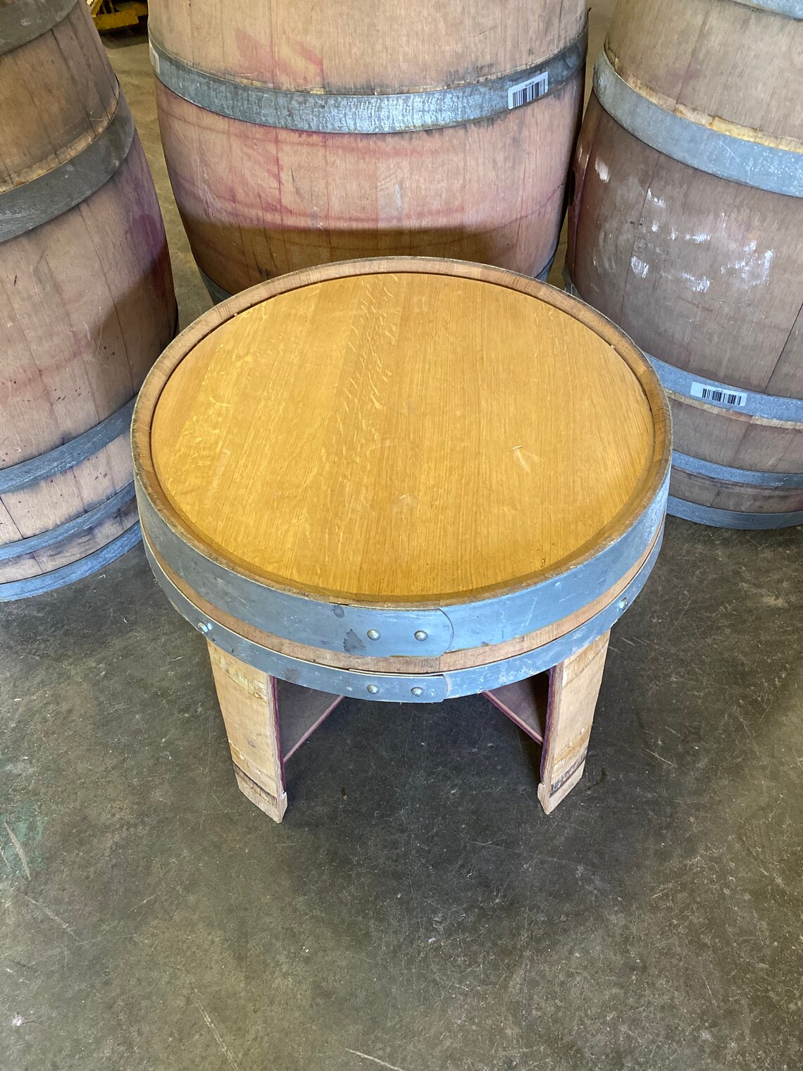 Double Ring Side Table - Etsy