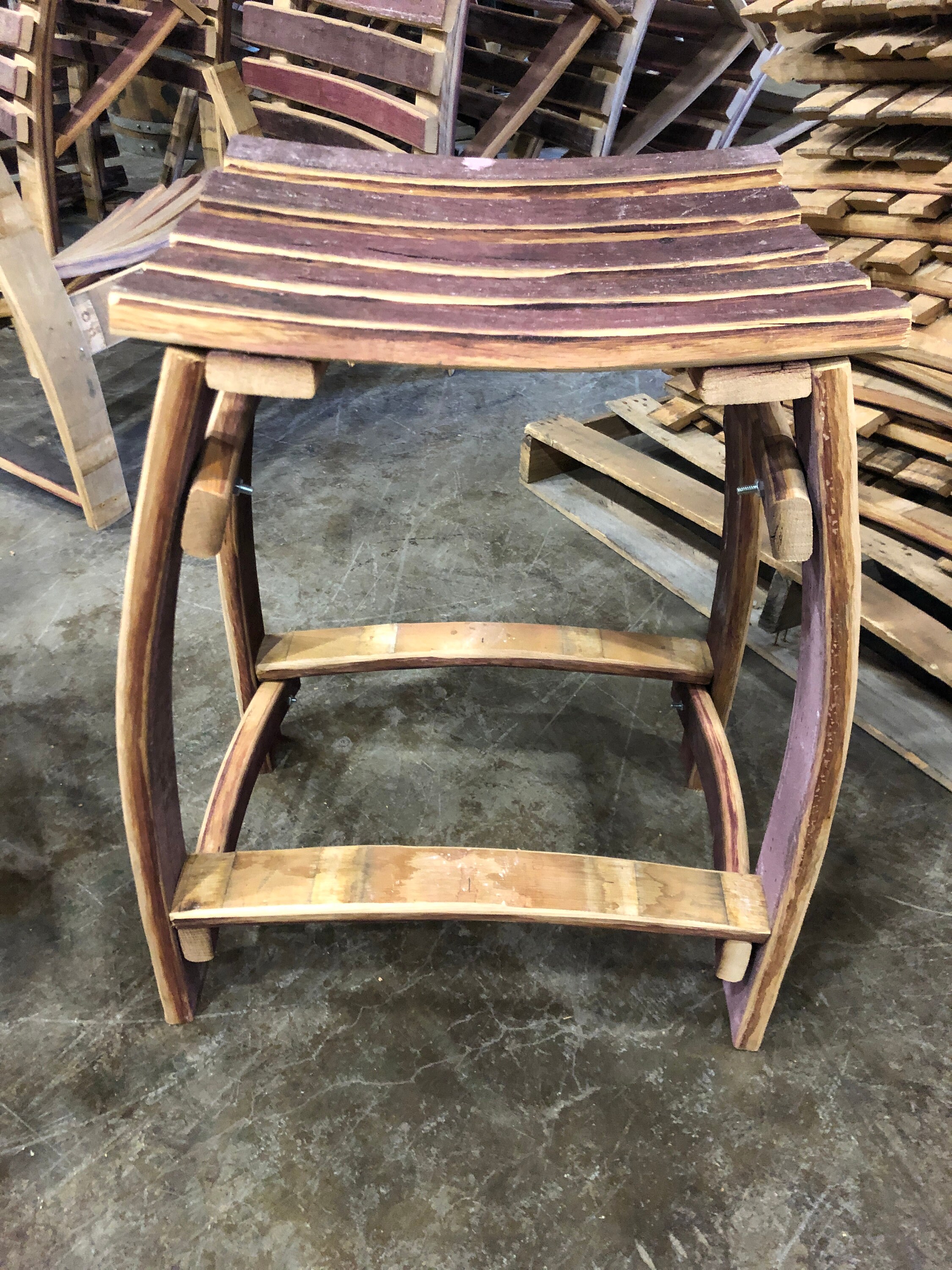 Wine Barrel Stool Kit - Etsy