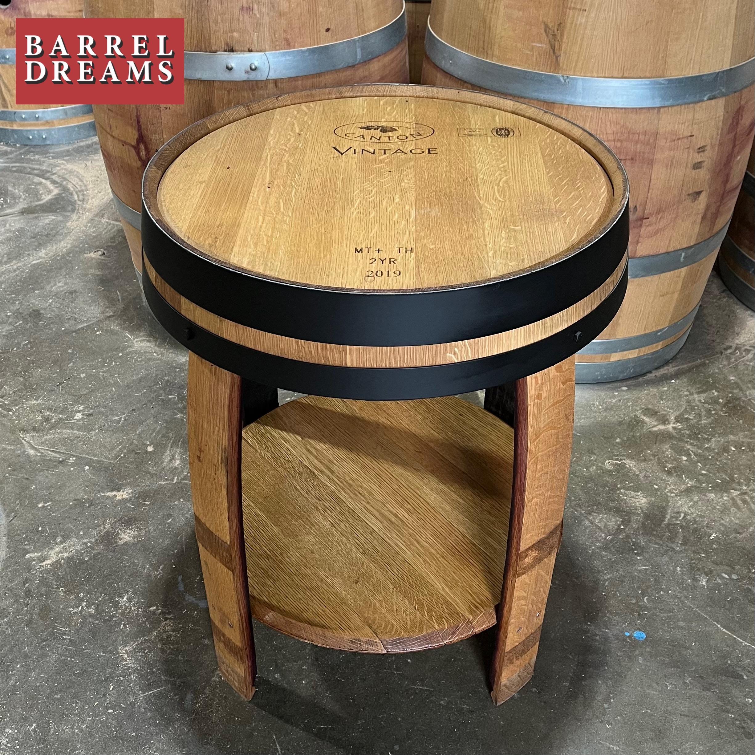 Double Ring Double Shelf Table - Etsy