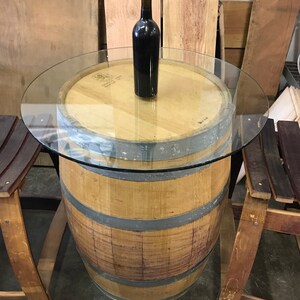 Wine Barrel Glass Piece - Etsy