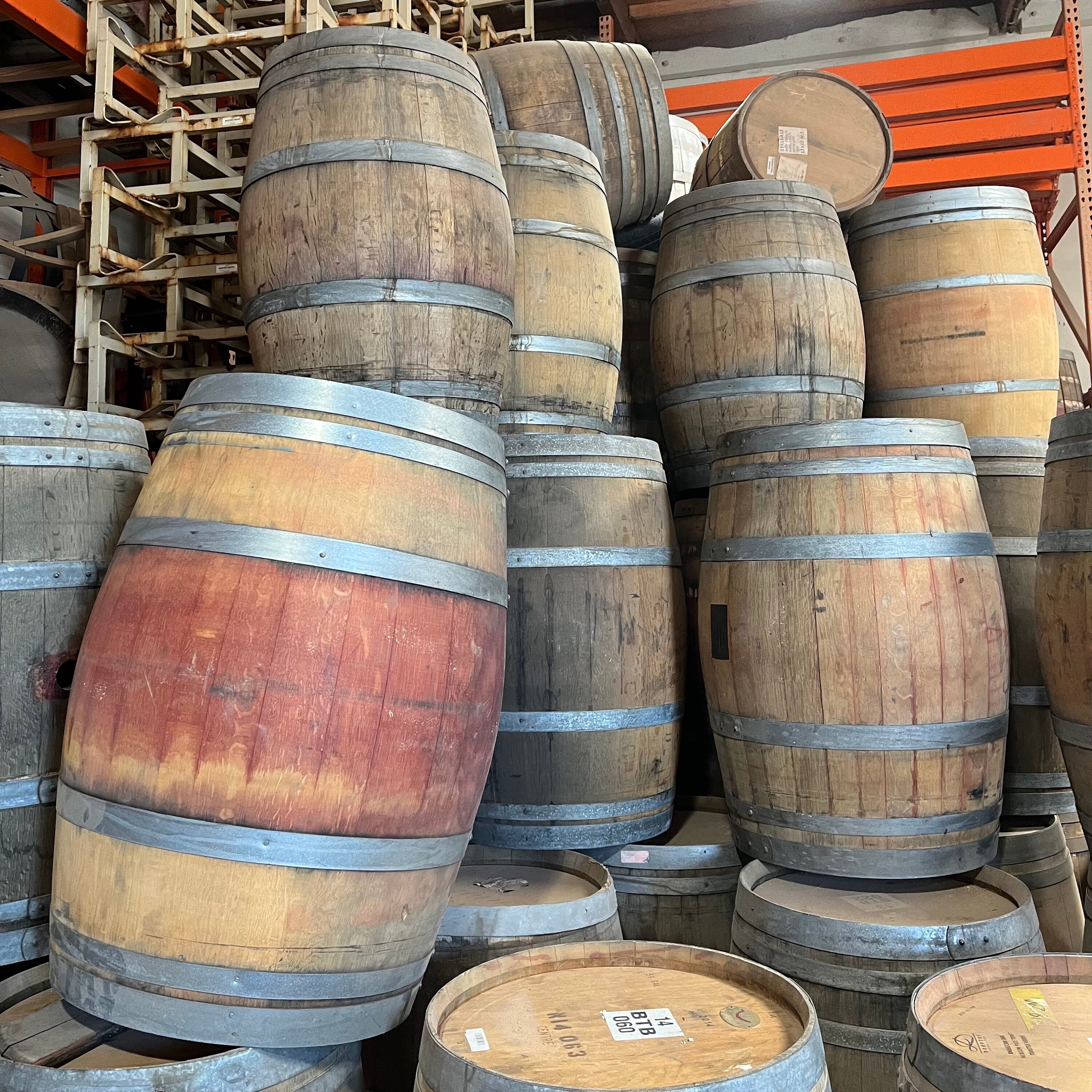Aged Wine Barrels