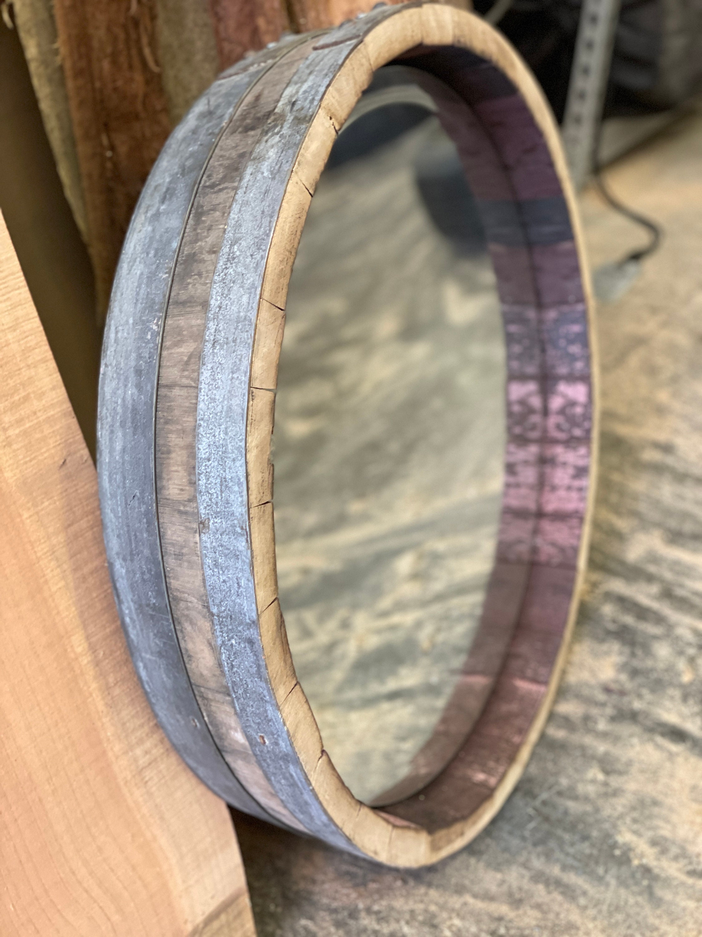 Wine Barrel Mirror - Etsy