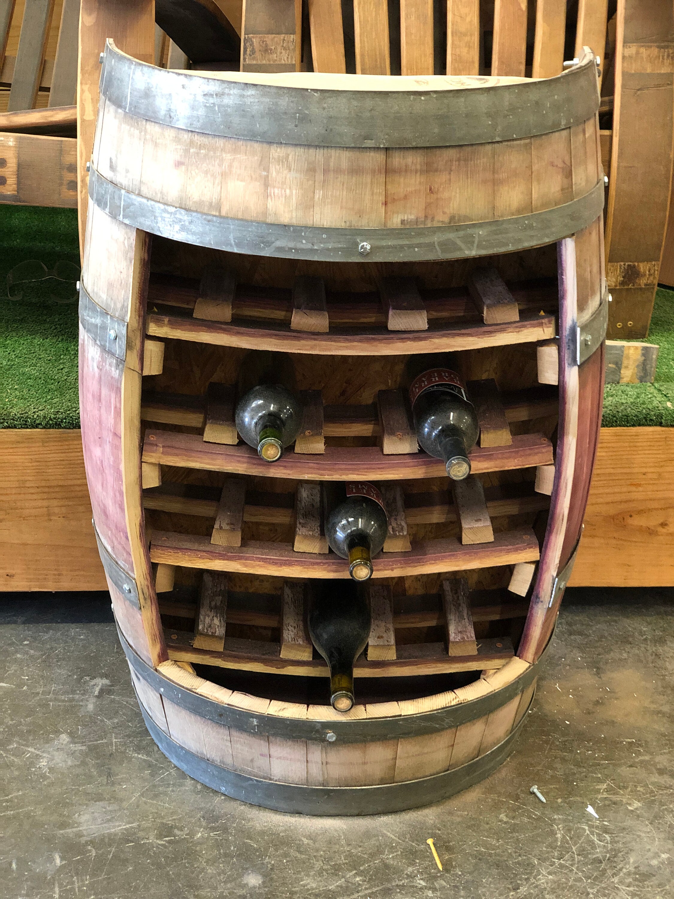 Long Cut Wine Rack | Etsy