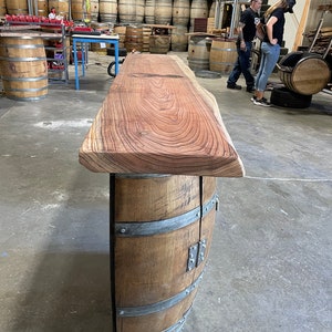 1/2 Storage Cabinet Barrel Bar - Etsy