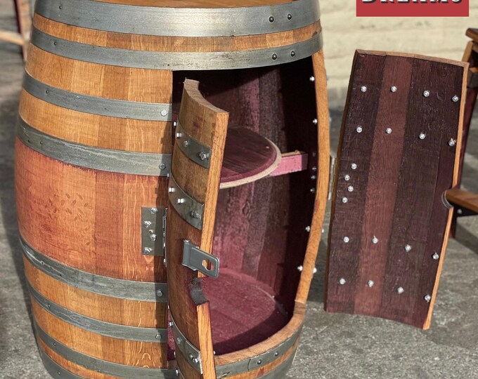 Half Barrel Wine Rack - Etsy