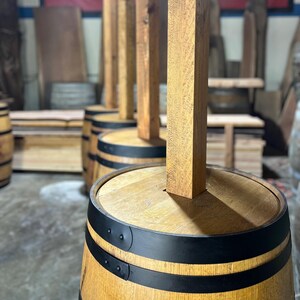 Wine Barrel Post Lighting - Etsy