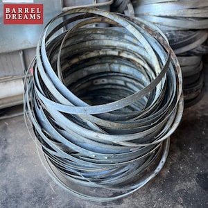 Wine Barrel Hoops ( 4 per Order ) - Etsy