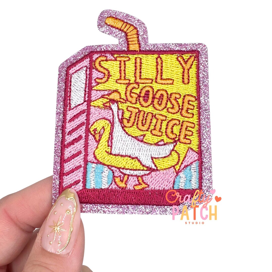 Juice Patch, Iron on Patch - Etsy