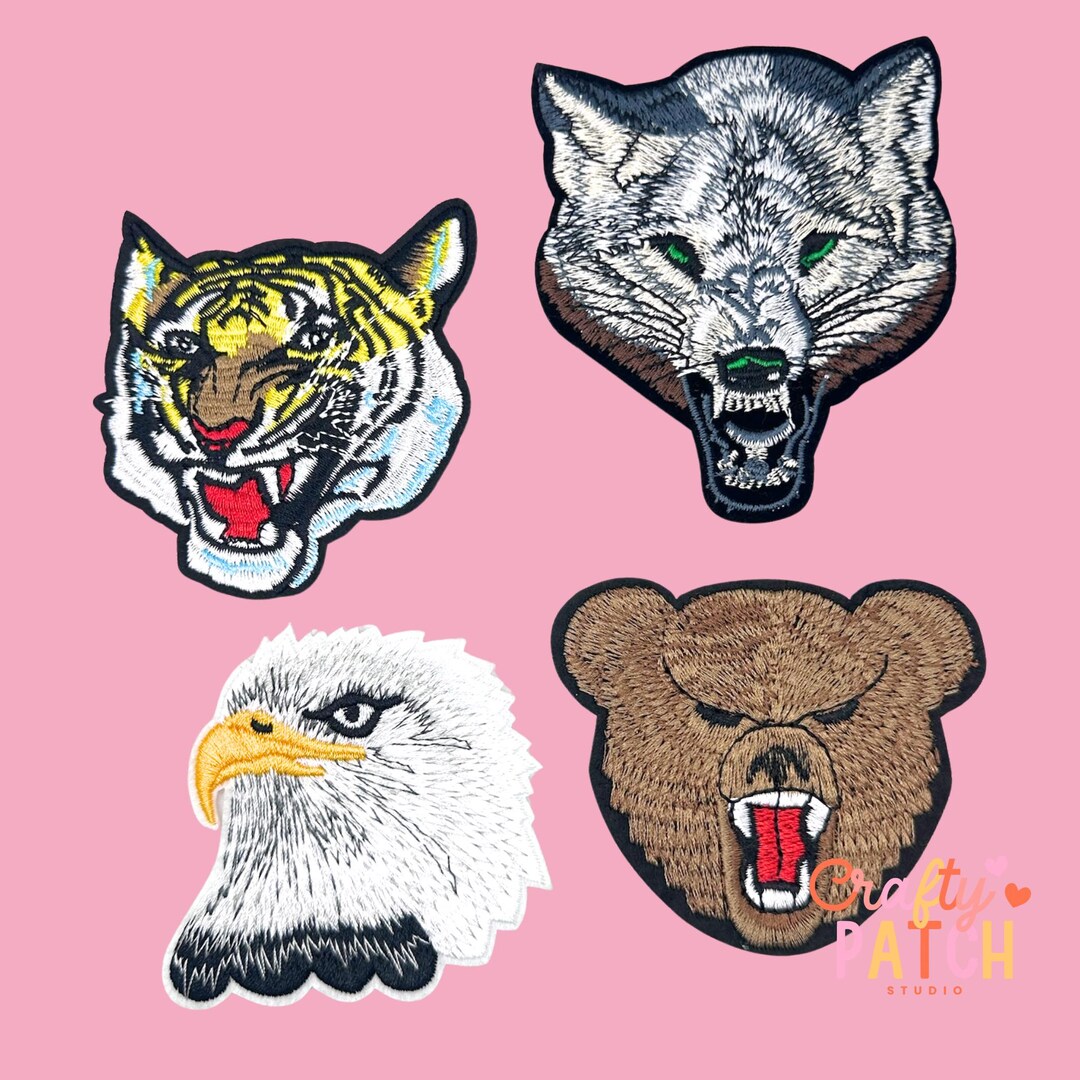 Animals Patch, Iron On, DIY Patch - Etsy