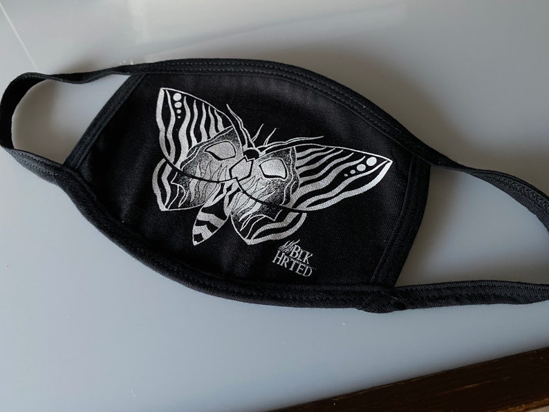 Moth Face Mask - Etsy