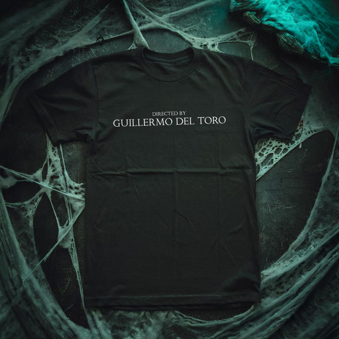 Directed by Guillermo Del Toro - Short-sleeve Unisex T-shirt - Horror ...