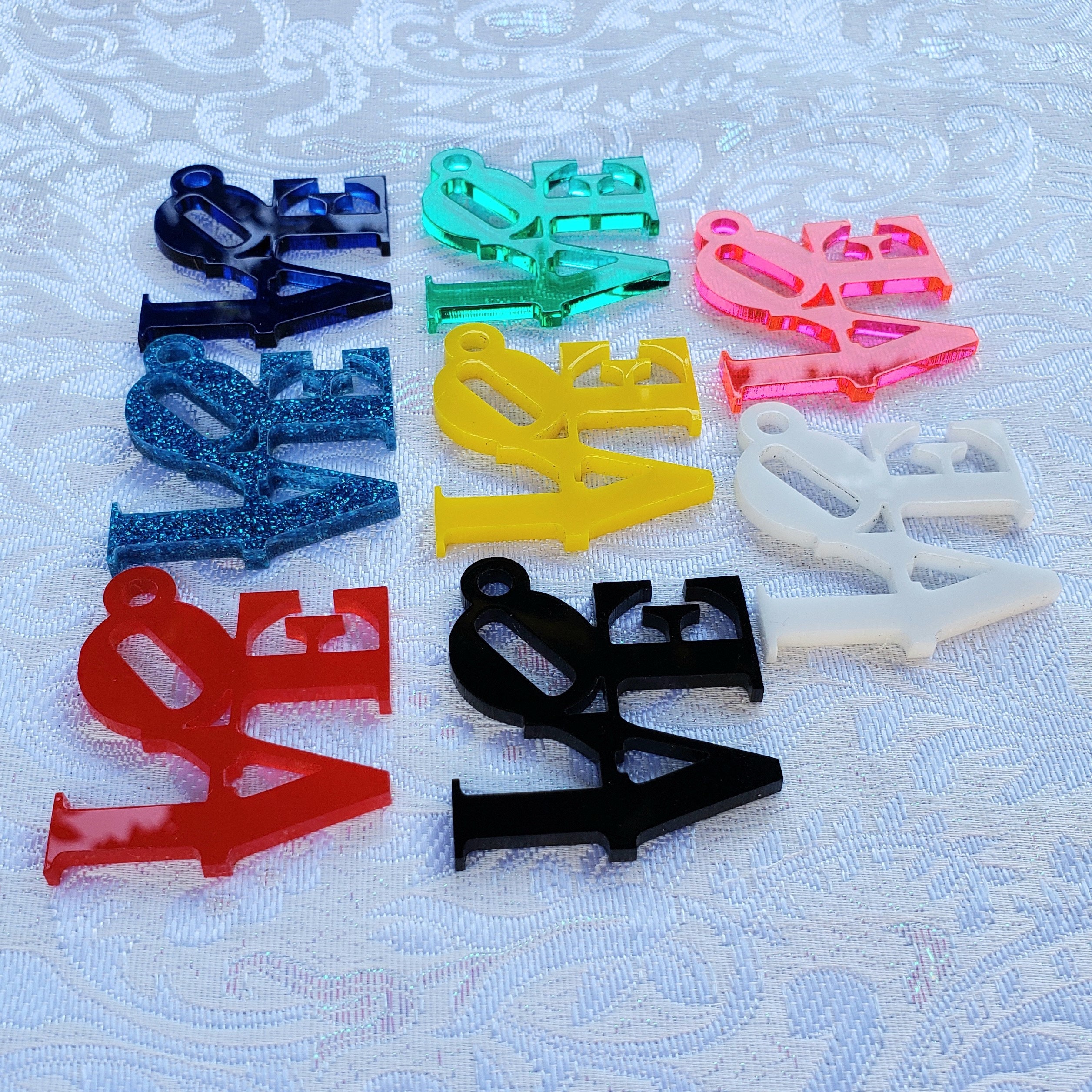 Laser Cut Acrylic Keychain / Philly LOVE / Take Love Everywhere You Go ...