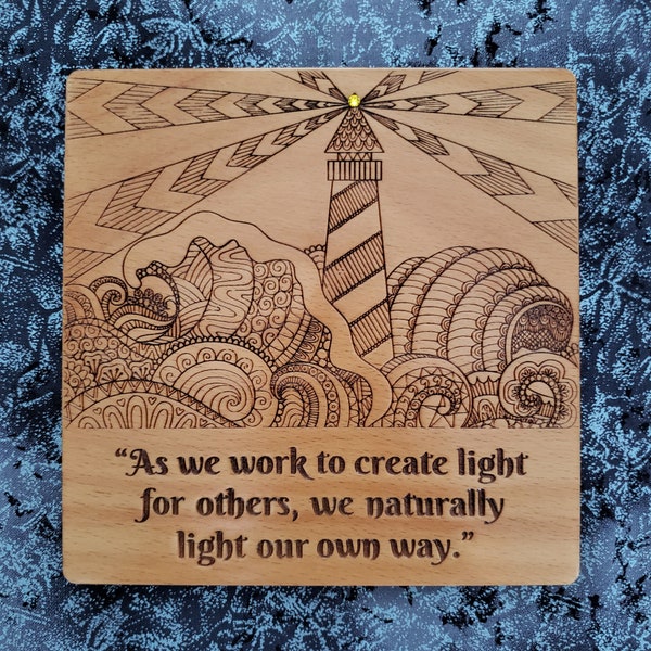 Engraved Lighthouse - Make Your Own Lighthouse