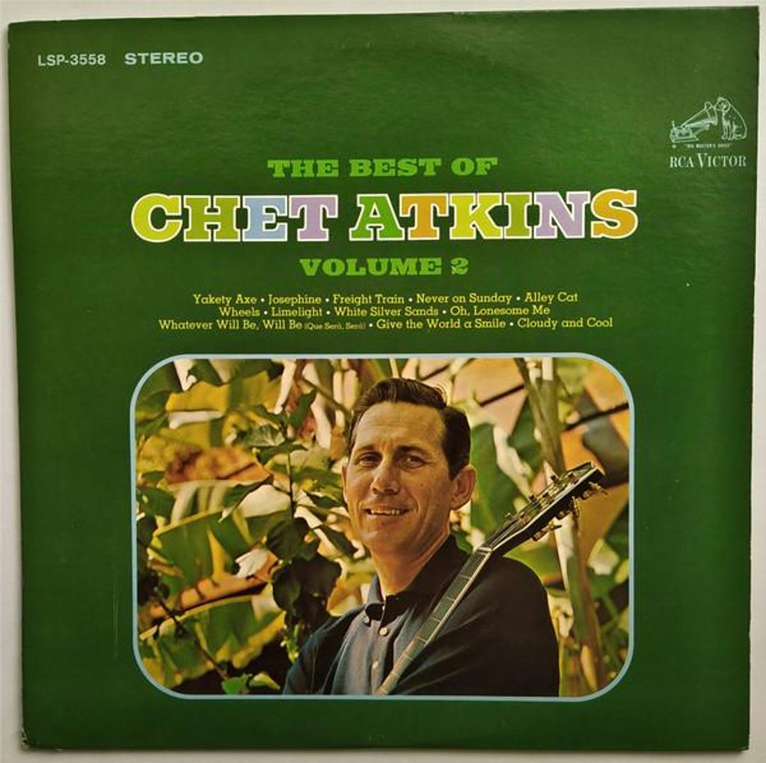 Chet Atkins "the Best of Volume 2" Country Vinyl Record M-/M- - Etsy